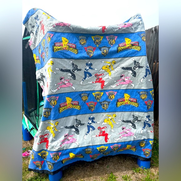 saban | Bedding | Vintage 994 Mighty Morphin Power Rangers Twin Full ...